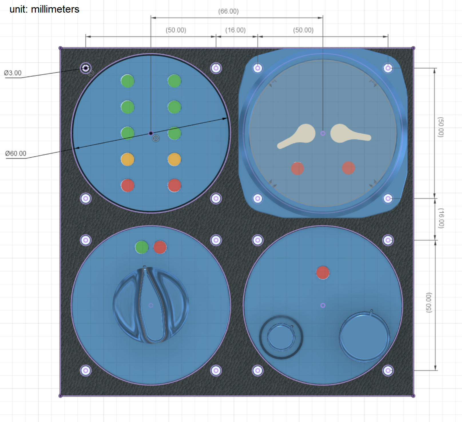 Frame for the Instrument Panels (Easy Home Cockpit Project) by Joker_G ...