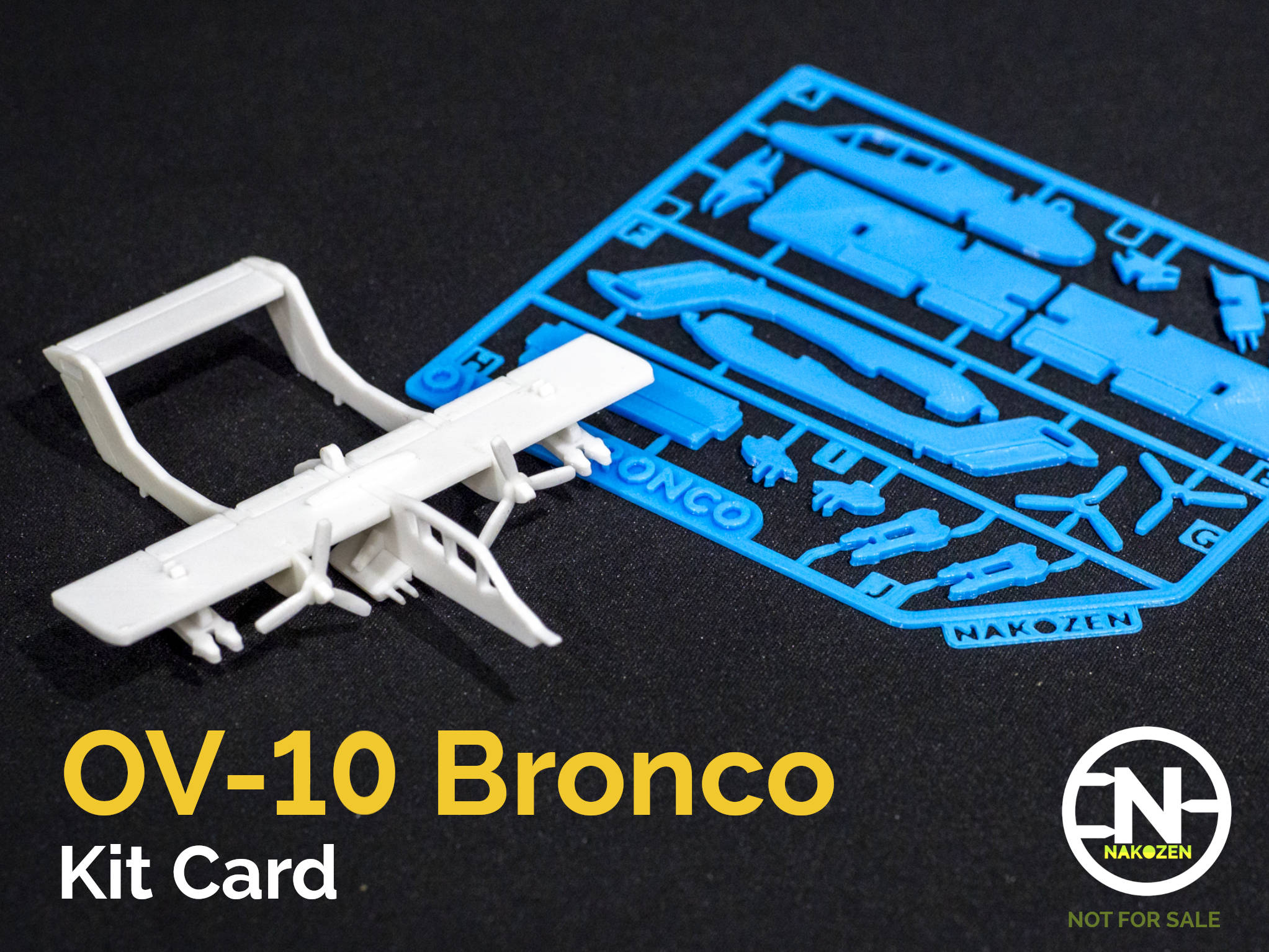 OV-10 Bronco Kit Card par Nakozen | Téléchargez gratuitement un modèle ...