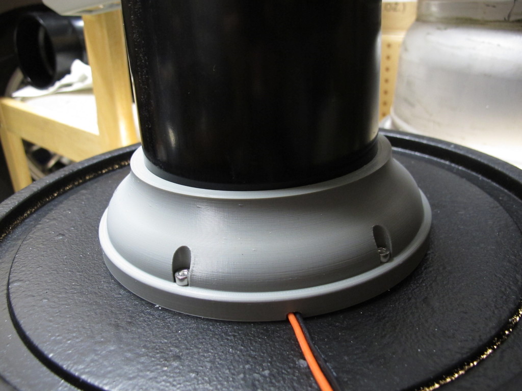 Flange for 4 inch ABS pipe by MinorRealityAdjustment | Download free ...