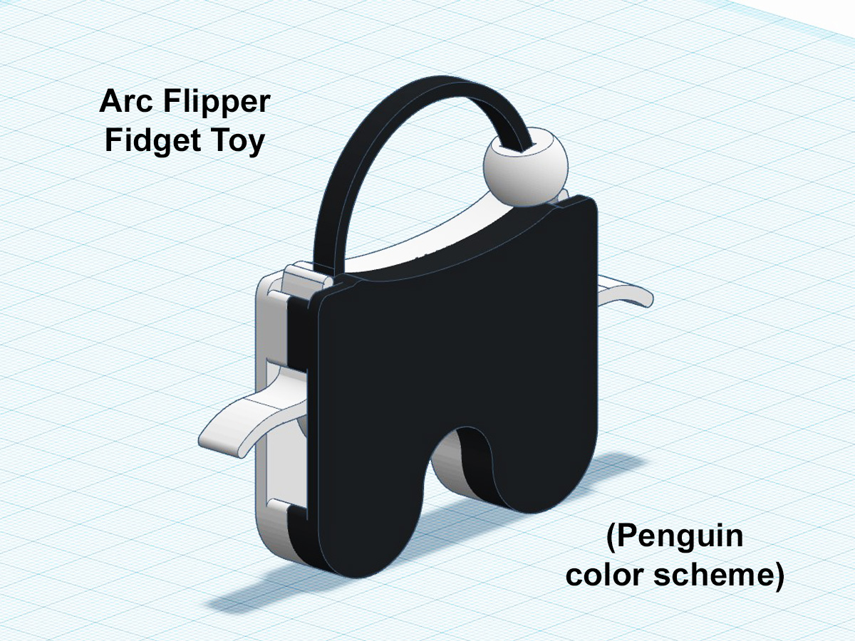 Arc Flipper: Fidget Toy, Clicker, and Rhythm, Timing & Dexterity Game ...