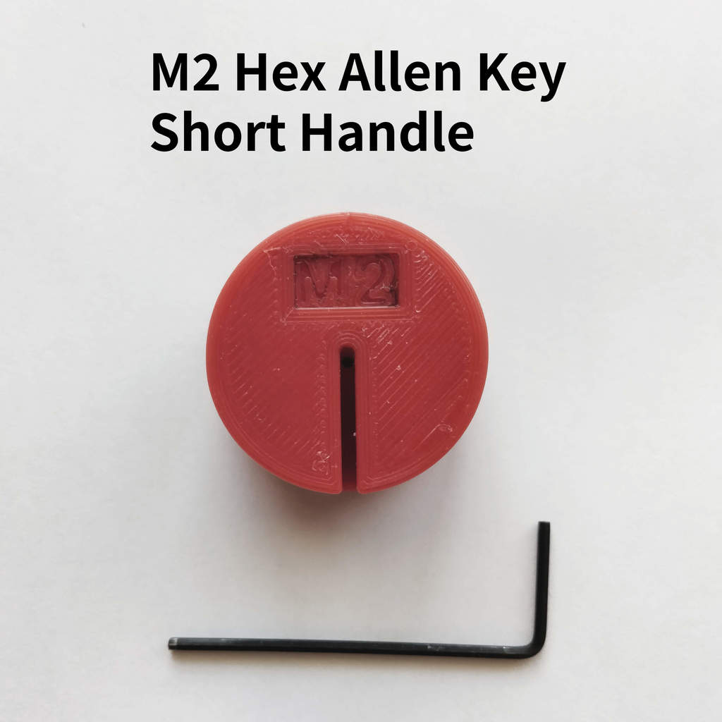 M2 Hex Allen Key Short Handle by Ayu | Download free STL model ...