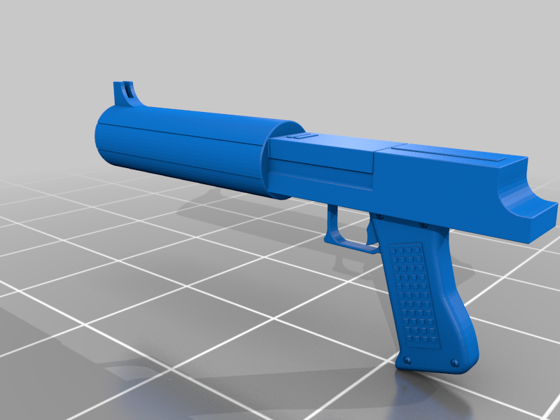 Star Wars Clone Wars 2003 Captain Fordo blaster pistol 1:12 scale, 1:6 ...