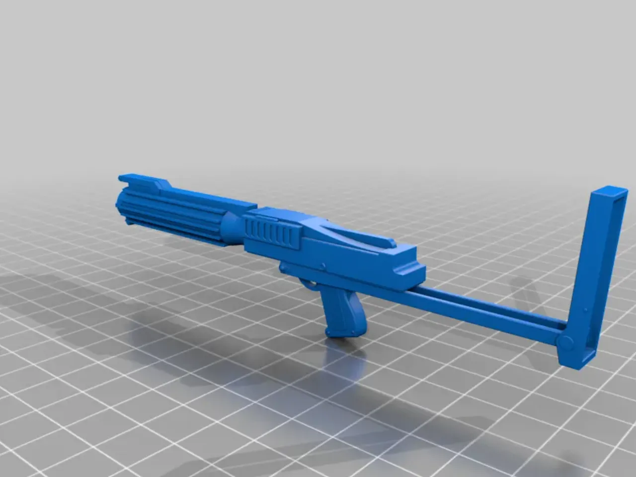 Star Wars DC15-X blaster with open stock from Revenge of the Sith 1:12 ...