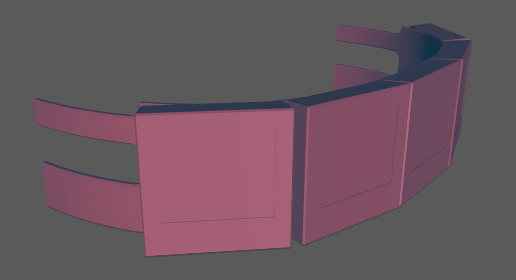 Phase 3 Clone Trooper Triton Squad V2 belt with boxes (The Force Unleashed) 1:12 , 1:6 and 1:1 ...