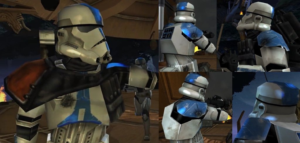 Phase 3 Clone Trooper Triton Squad shoulder armour plate (The Force Unleashed) by jaztermareal ...