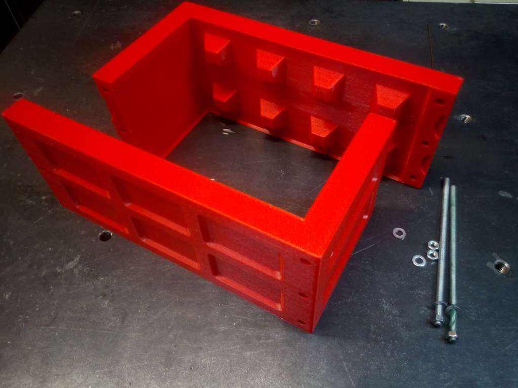 scale interlocking concrete block form by CM Modellbau | Download free ...