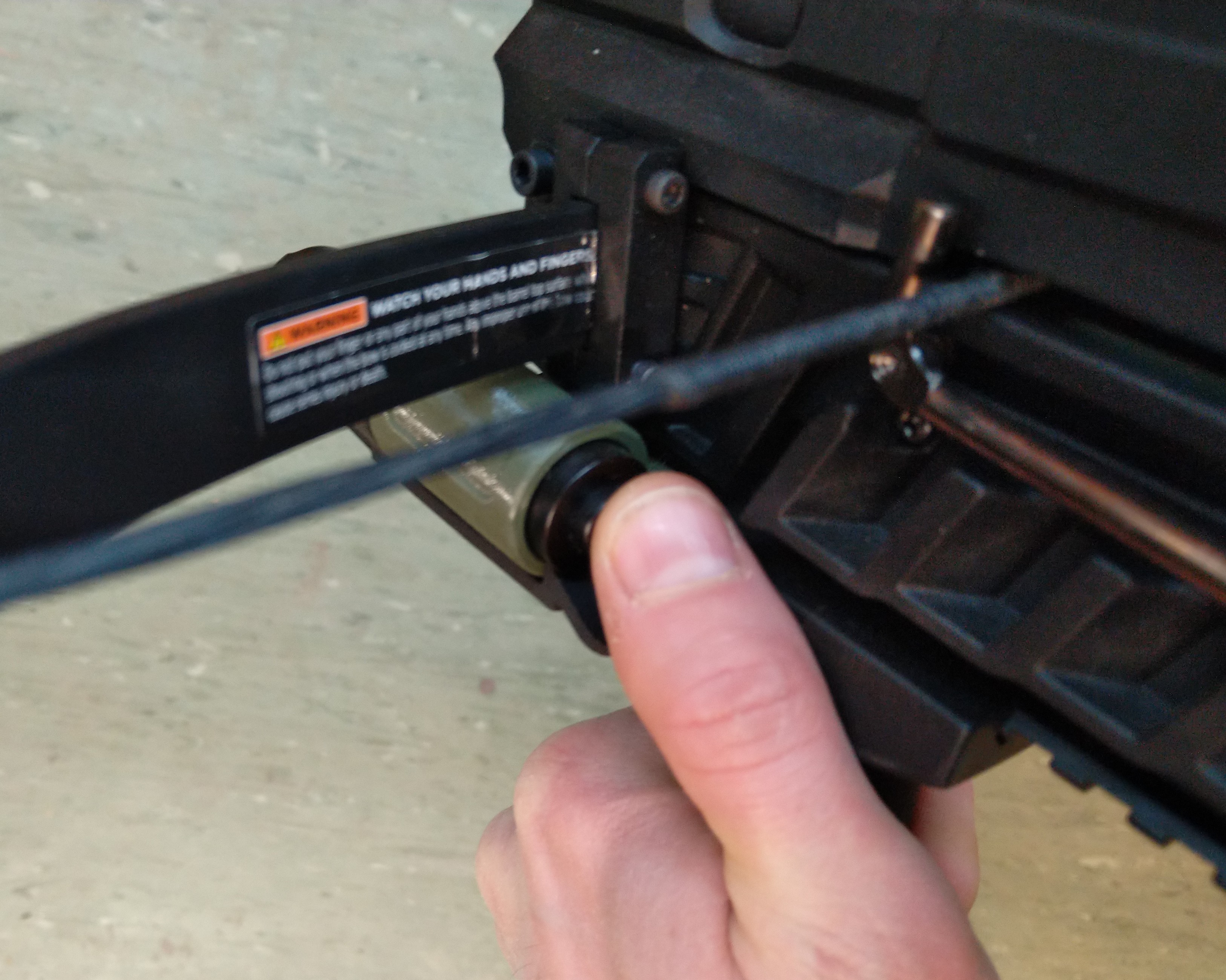 Picatiny Mount for 19mm Flashlight and Laser fits Stinger 2 by CM ...