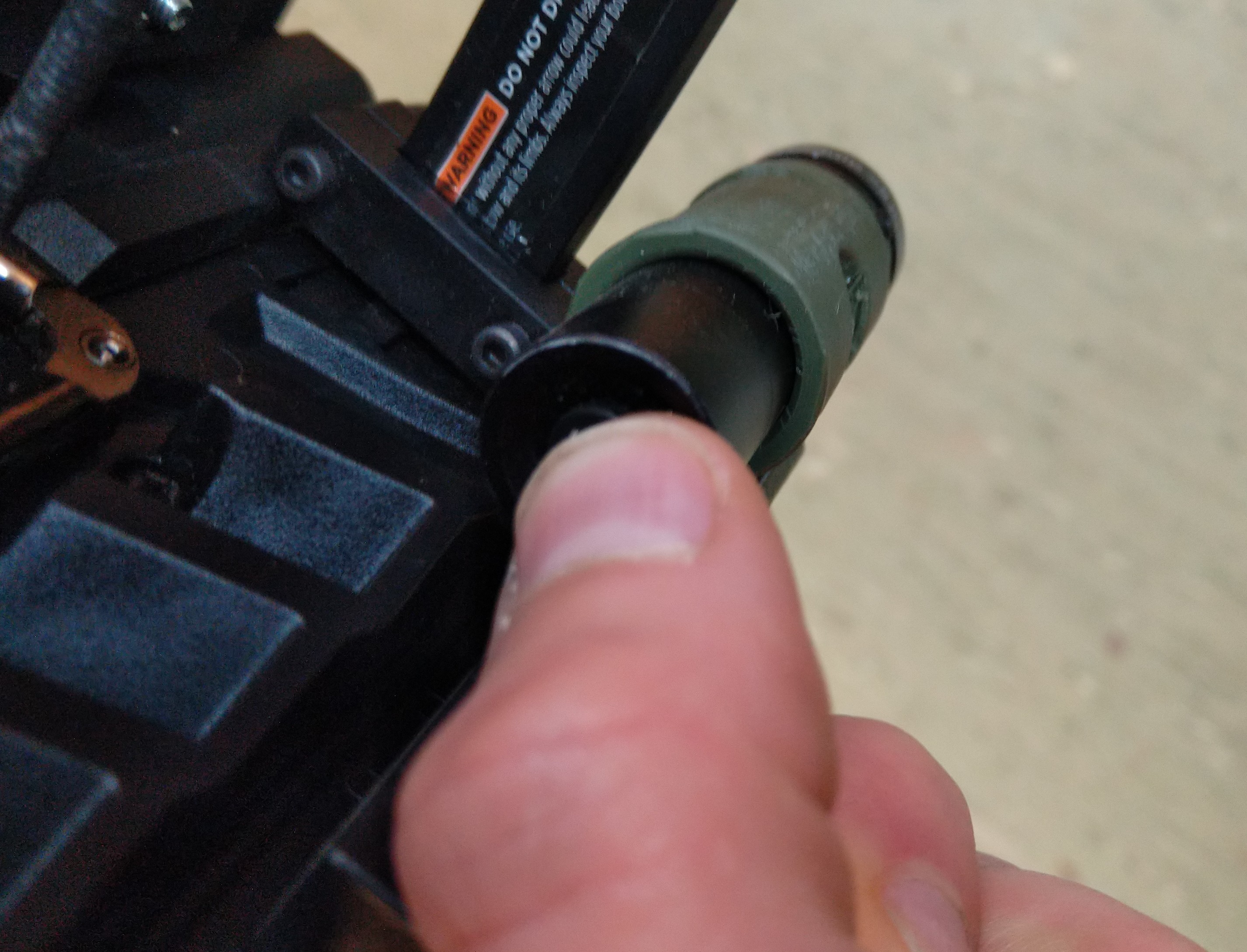Picatiny Mount for 19mm Flashlight and Laser fits Stinger 2 by CM ...
