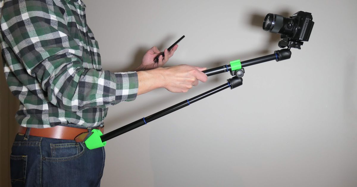 OnBelt Selfie Rig by Highrise Workshop | Download free STL model ...