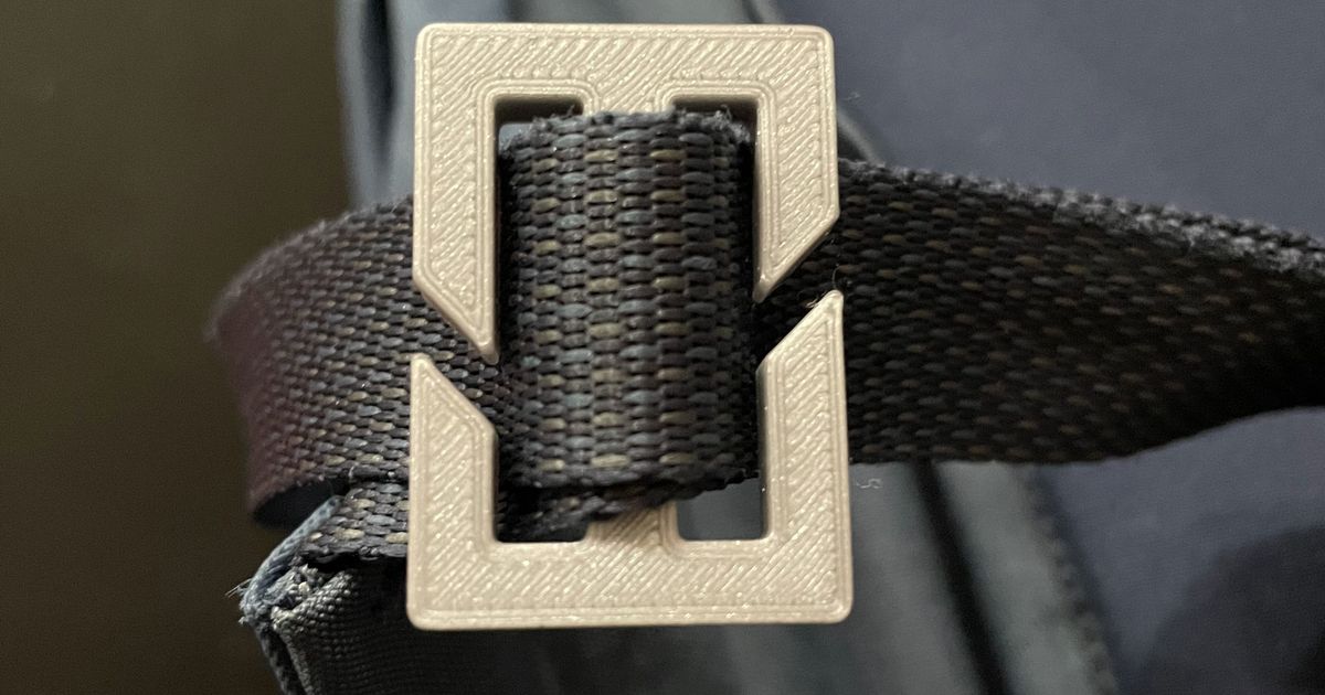 Pack Webbing Strap Clips por Rapiddescent | Descargar modelo STL ...