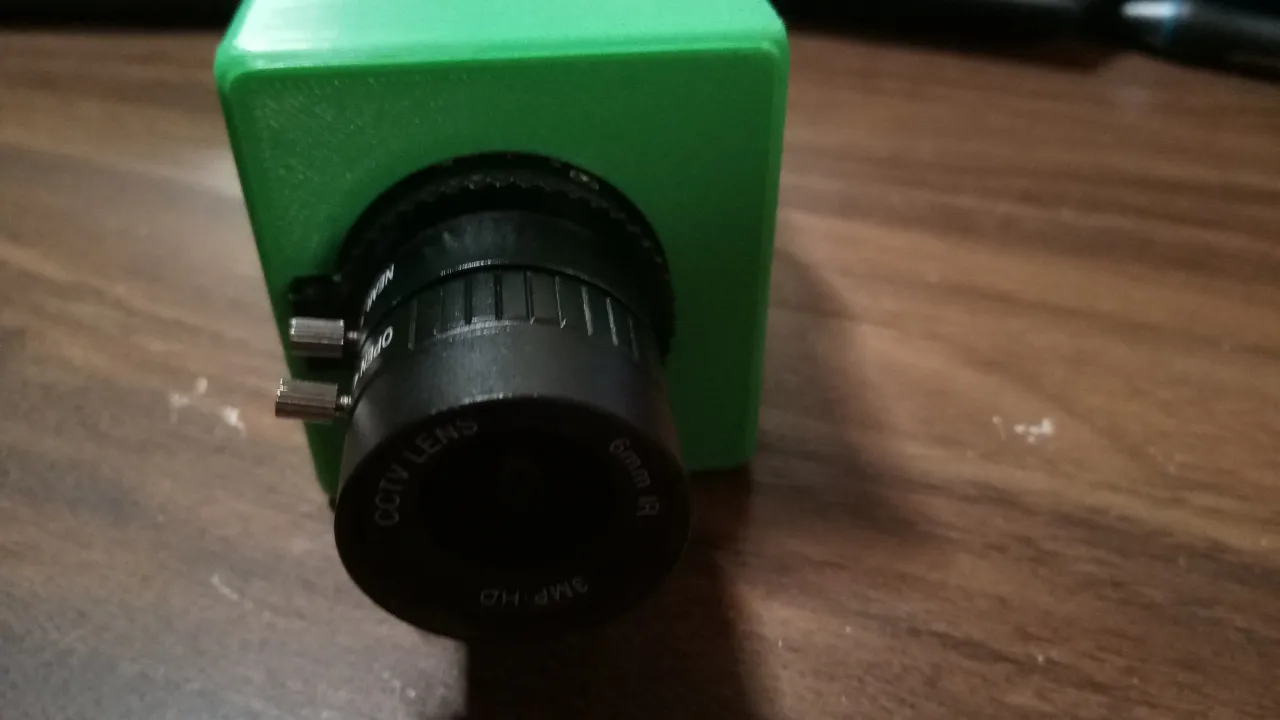Raspberry Pi Zero POE HQ Camera Case by Three Ducks in a Bear Suit | Download free STL model ...