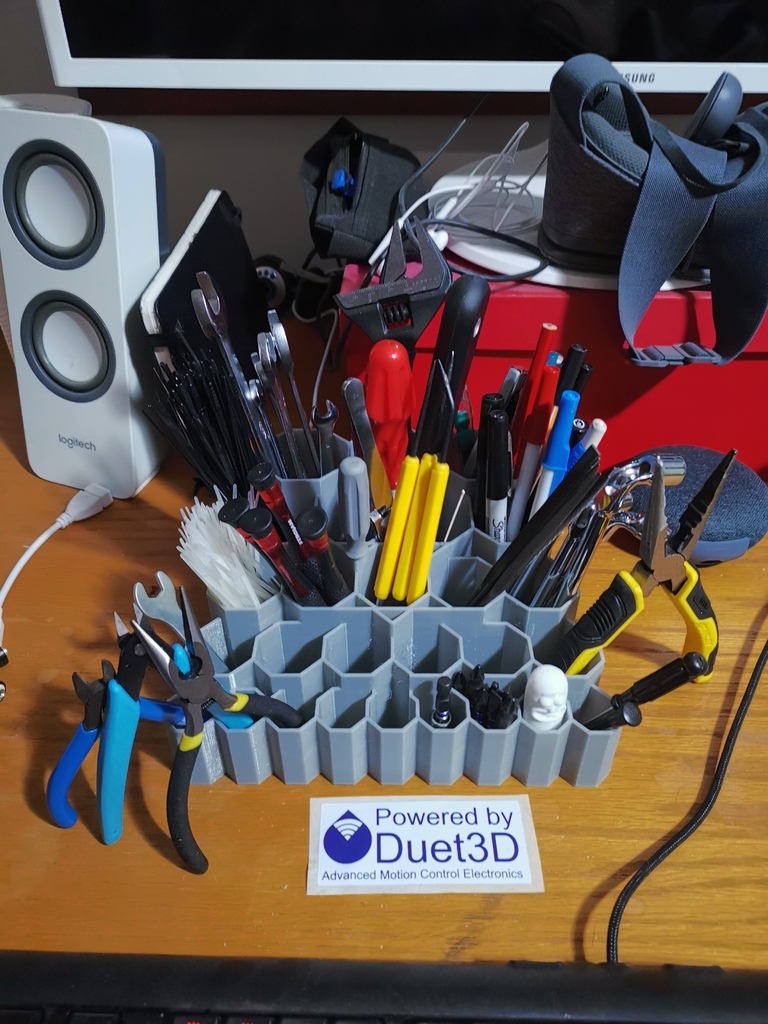 Large Octagon Tool Holder by Andy D | Download free STL model ...