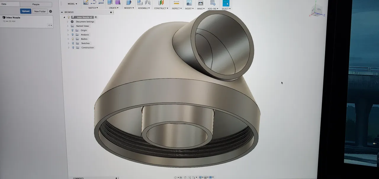 Intex/Bestway Pool Nozzle by Gavitron | Download free STL model ...