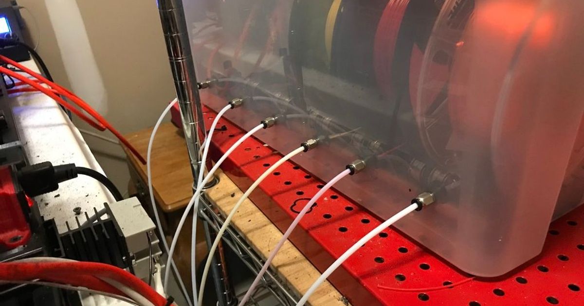 Filament feeding system by Chris Busillo | Download free STL model ...