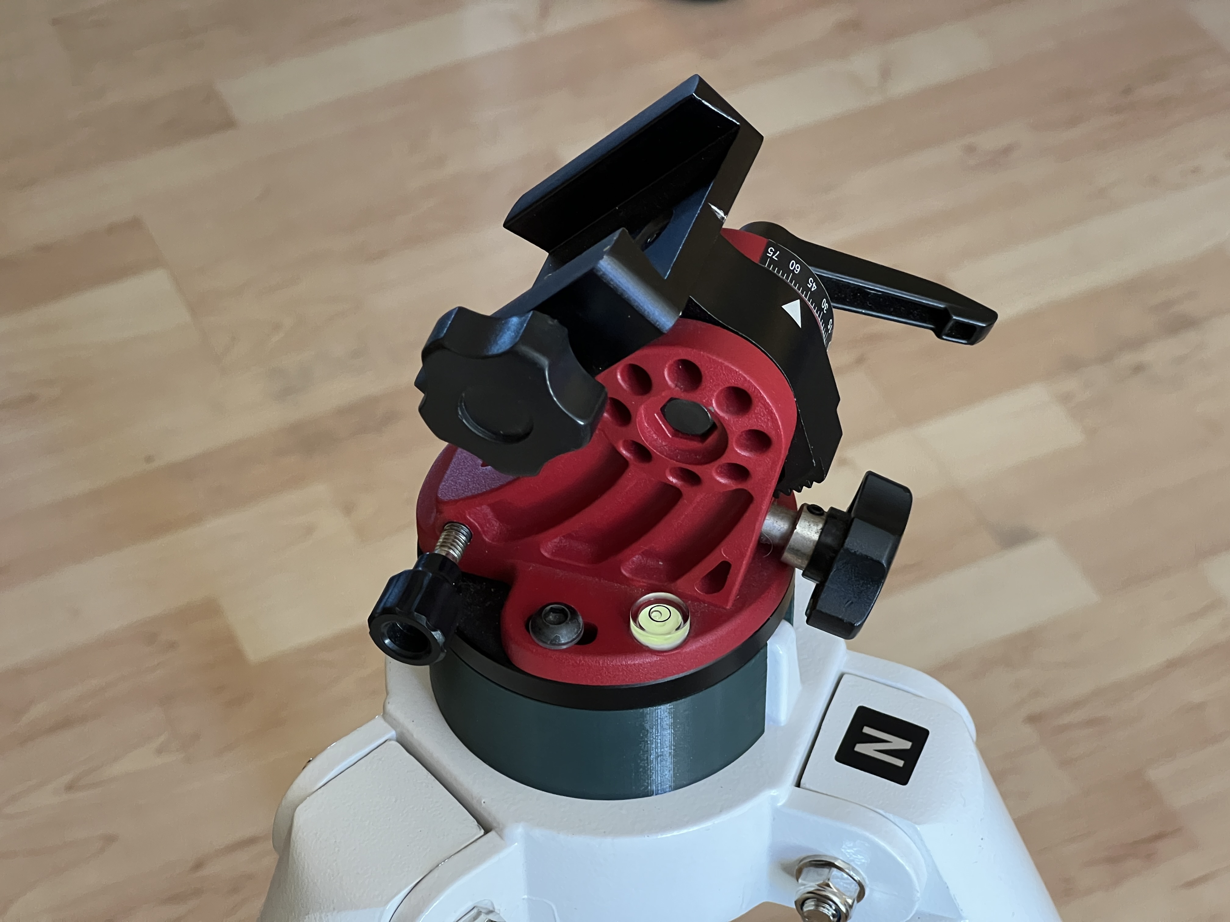 Skywatcher Star Adventurer to EQ5 Tripod Adapter by w00h | Download ...
