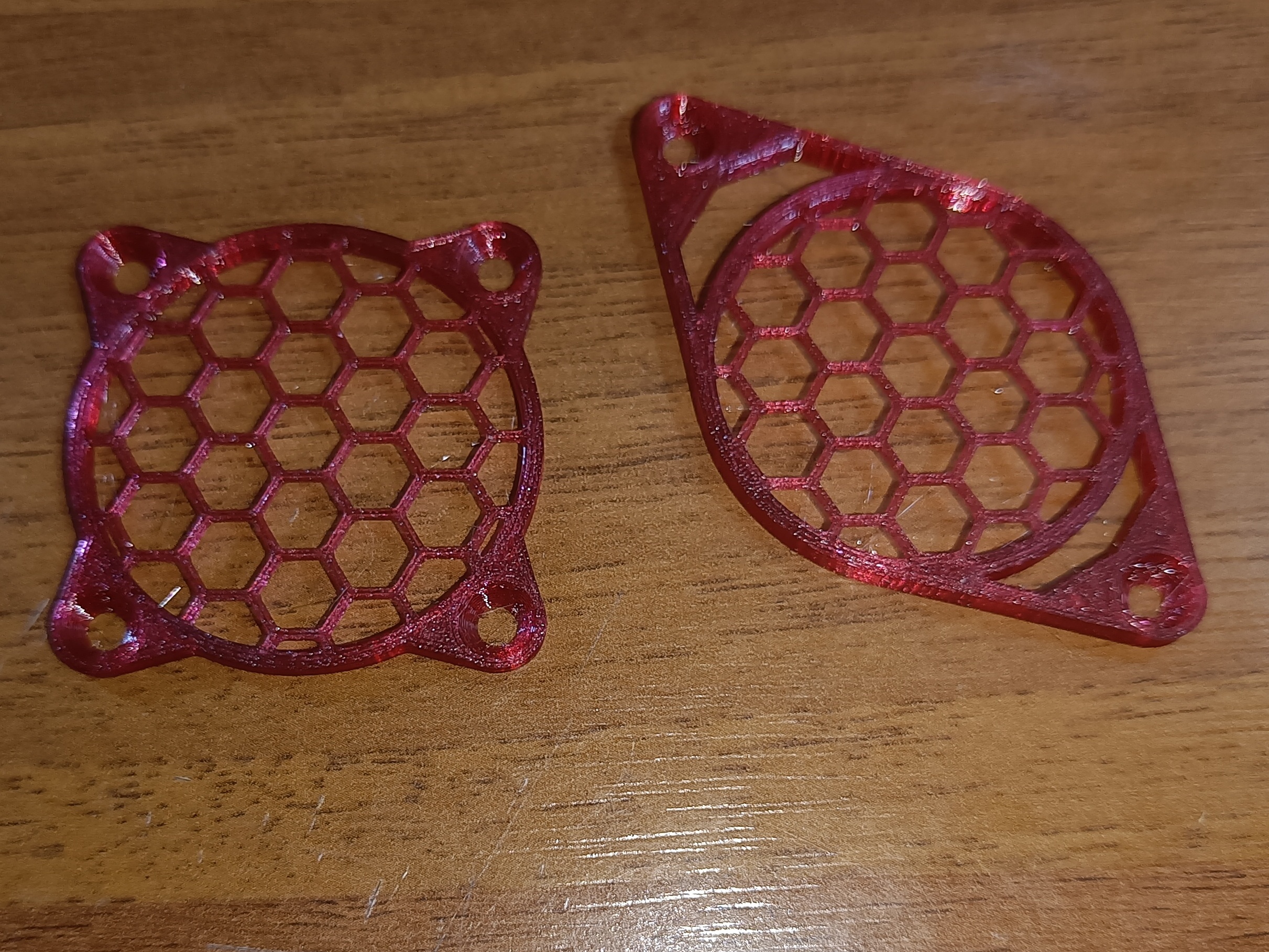 Hex Fan Grills by ProtaDec | Download free STL model | Printables.com