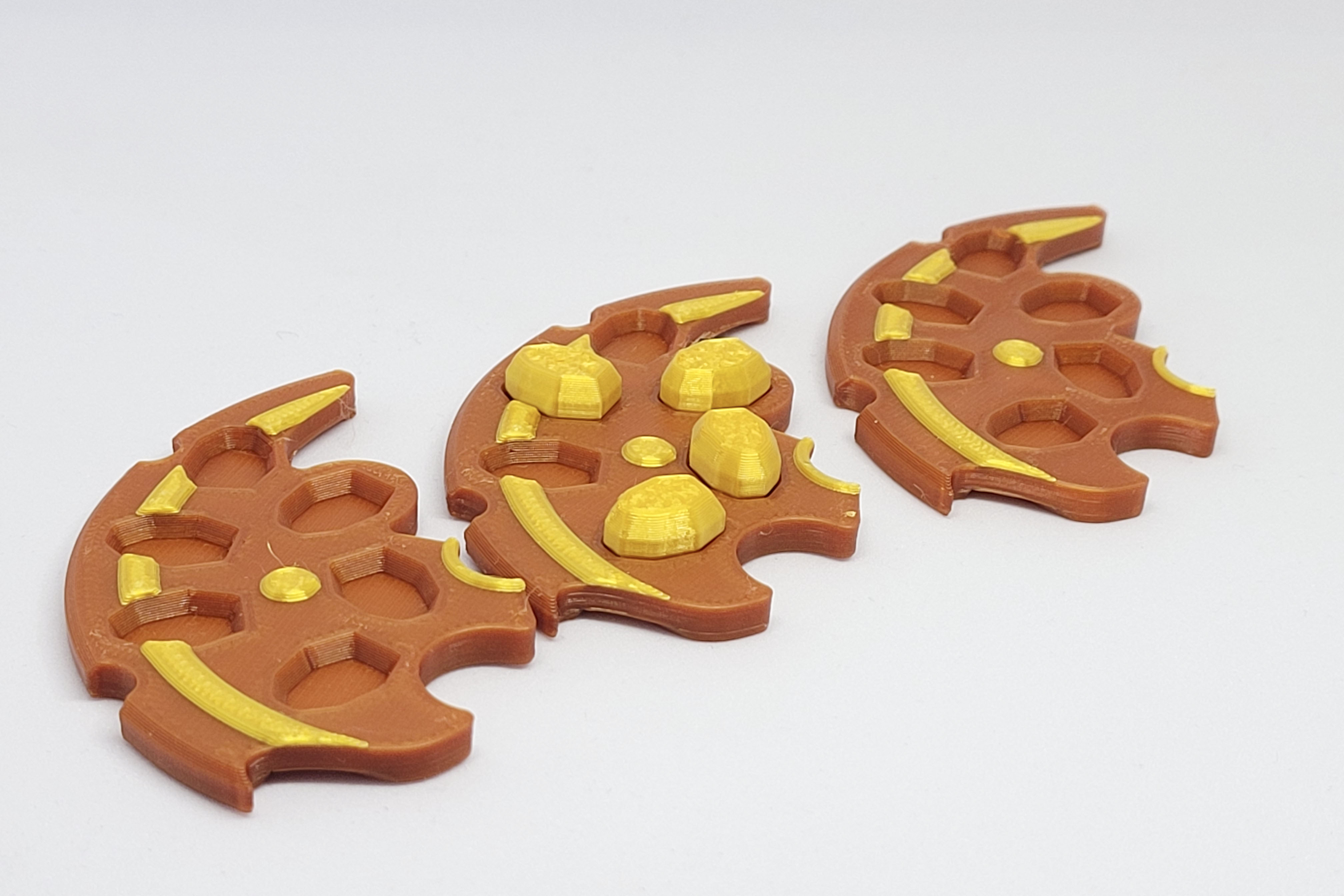 Keyforge Keys and Æmber tokens by JanB | Download free STL model ...