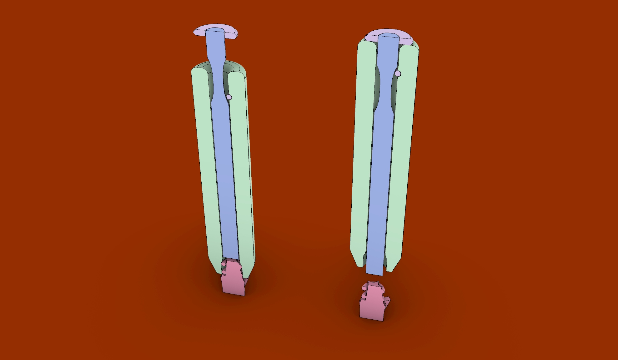 Small Stamp Handle with Stamps and Base by Ubermeisters | Download free ...
