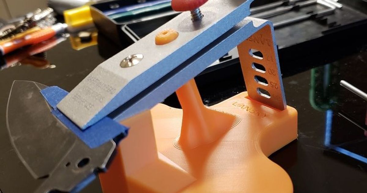 Lansky Knife Sharpening Suction Cup Base by noble69 | Download free STL ...