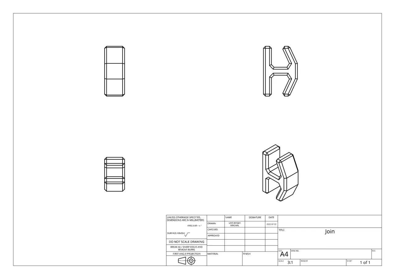 Clip with modular labels by Lars Birger Bergmål | Download free STL ...