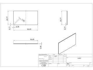 Clip with modular labels by Lars Birger Bergmål | Download free STL ...
