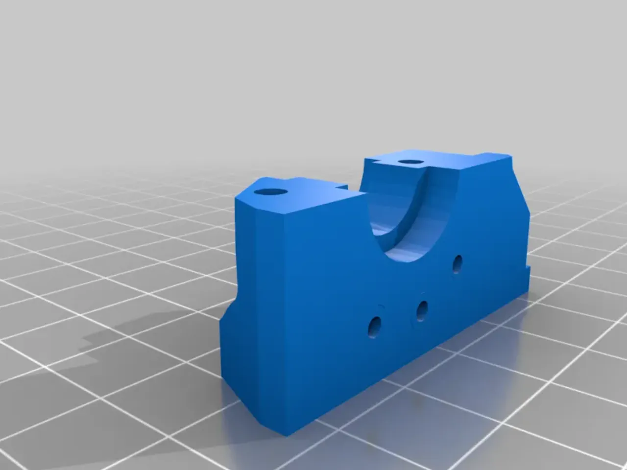 KP3S Print Head With Claw Duct, Stock Fans - V6, Superfly Extruder ...