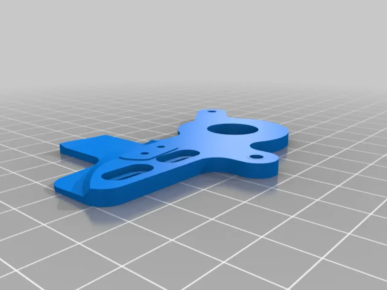 KP3S Print Head With Claw Duct, Stock Fans - V6, Superfly Extruder ...
