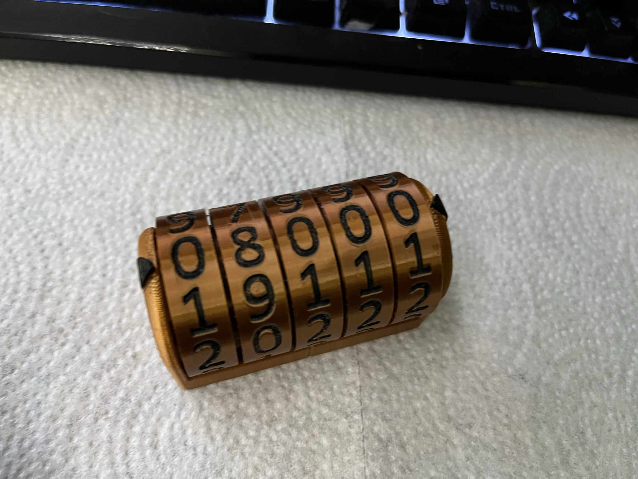 3 or 5 Wheel Life Counter by gojoechris | Download free STL model ...