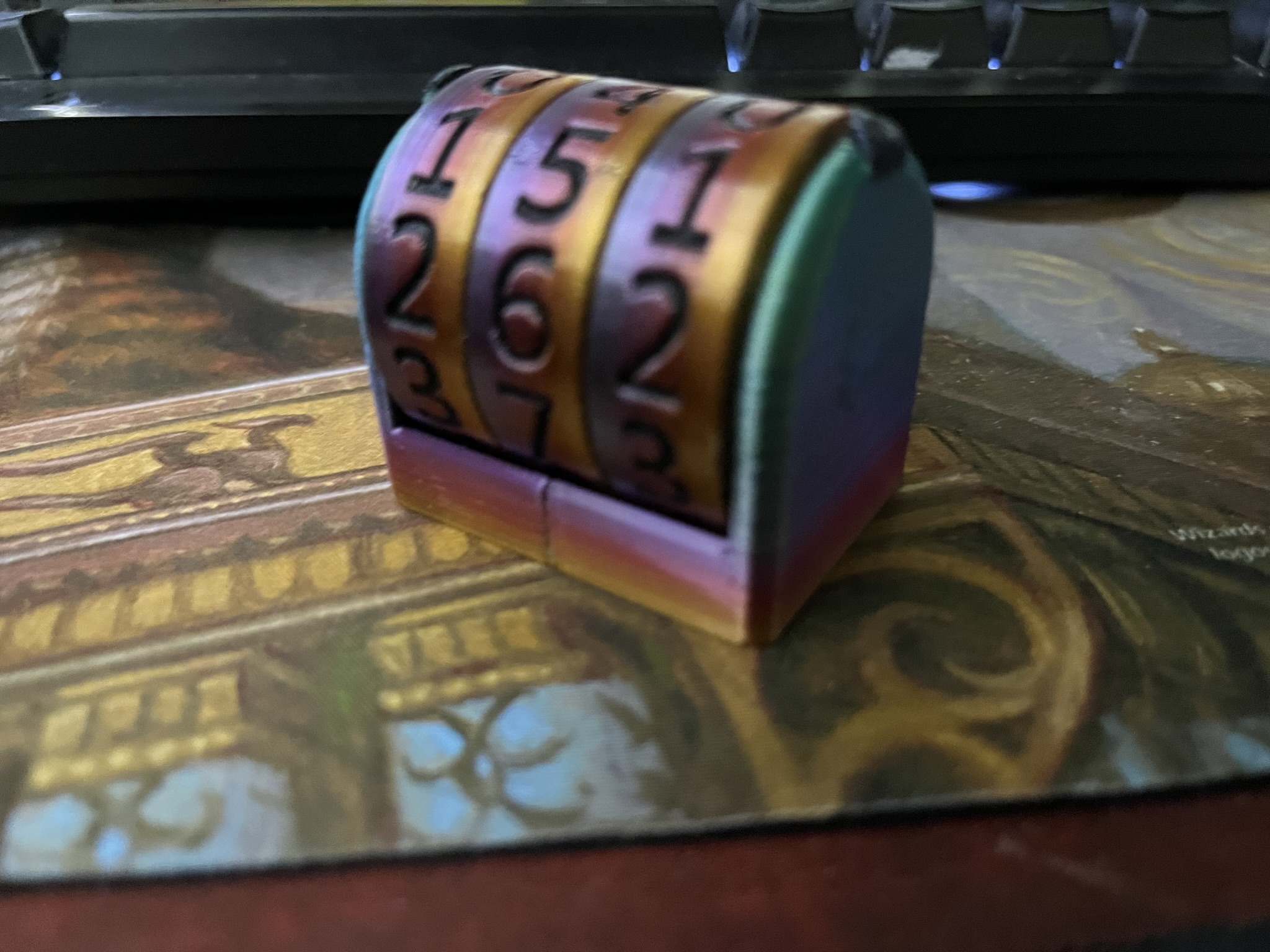 3 or 5 Wheel Life Counter by gojoechris | Download free STL model ...