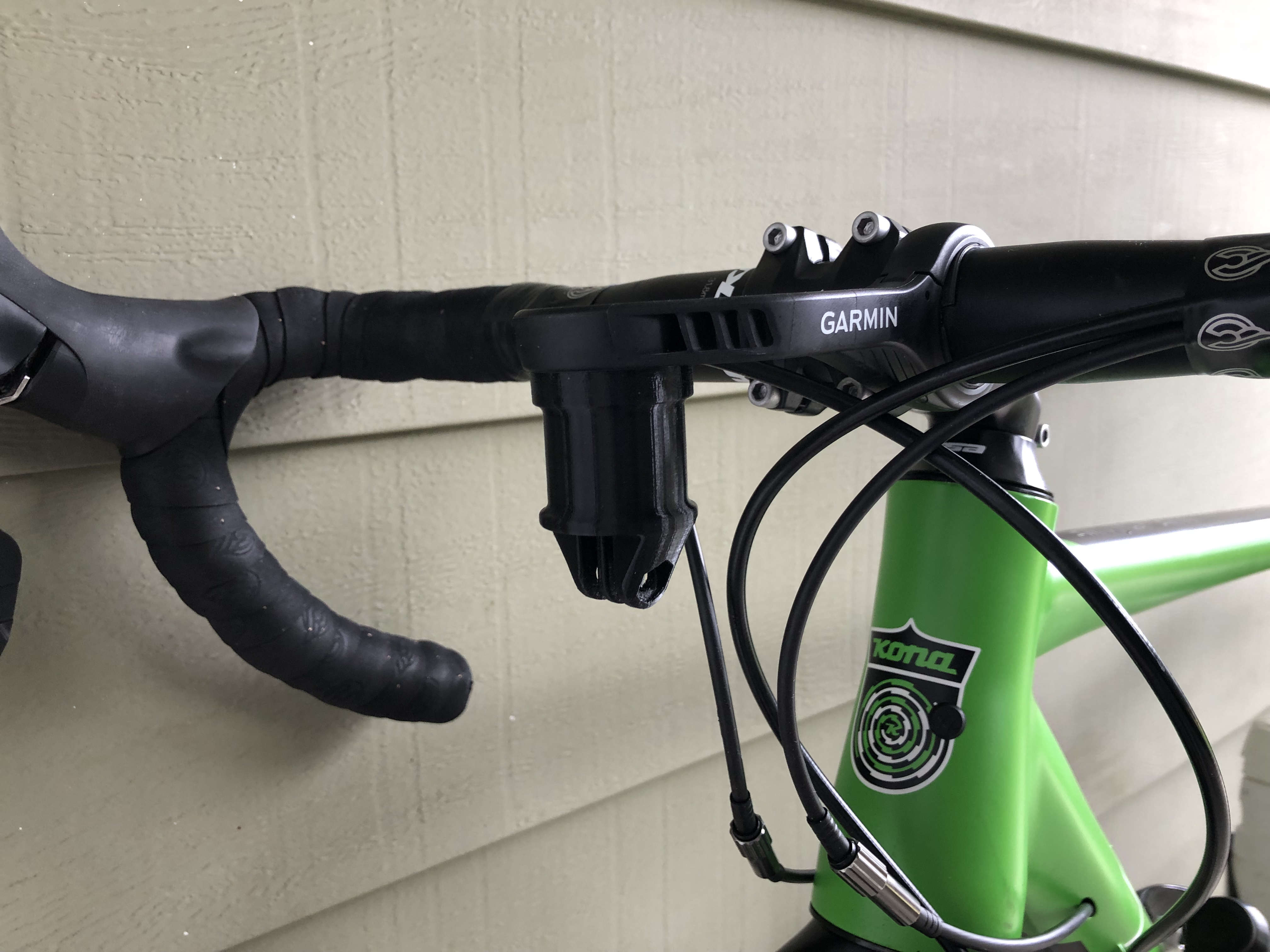 GoPro + Post Mount for Garmin Out-Front Bike Mount by Kevin Wong ...
