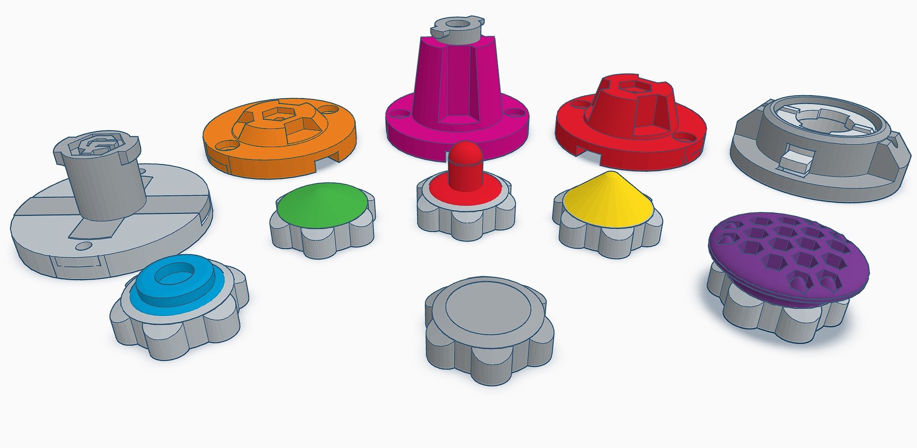 Beyblade 'Rad' Driver kit (Legacy) by Coal Fuse | Download free STL ...