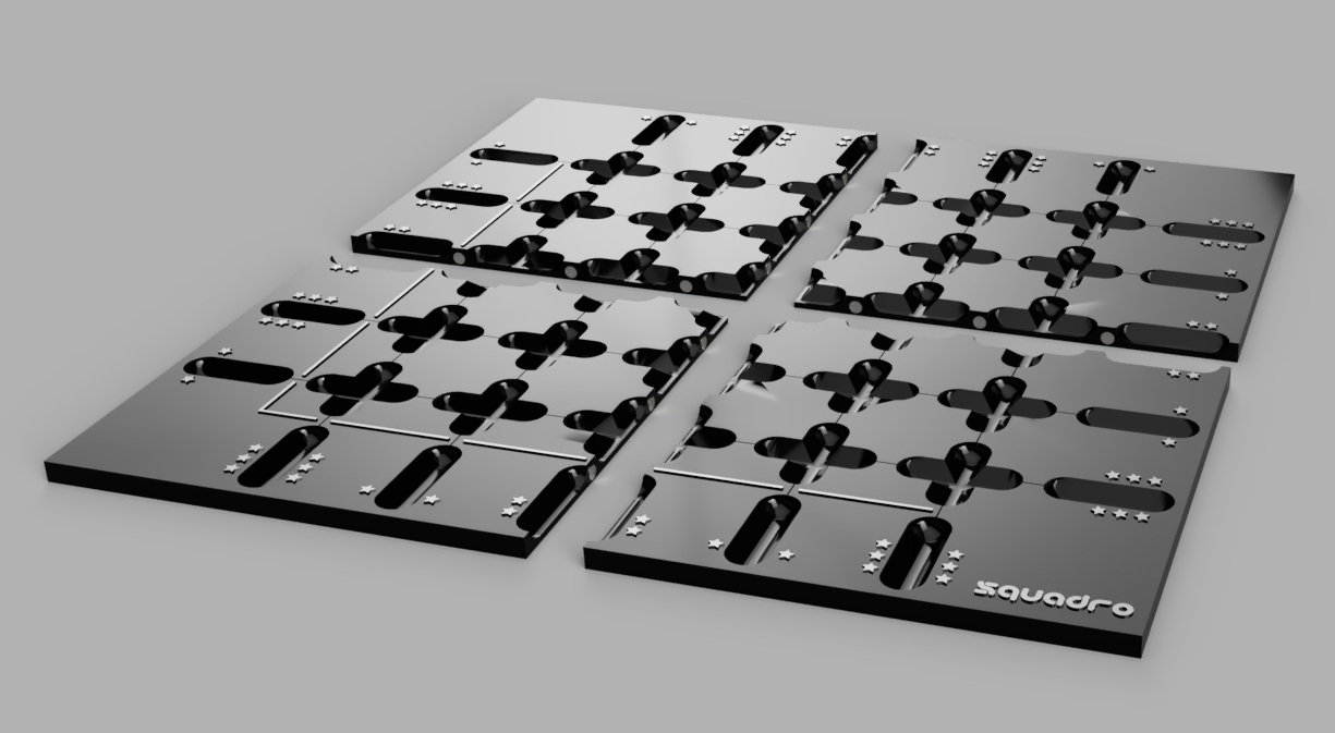 Squadro Board Game by Pika106 | Download free STL model | Printables.com