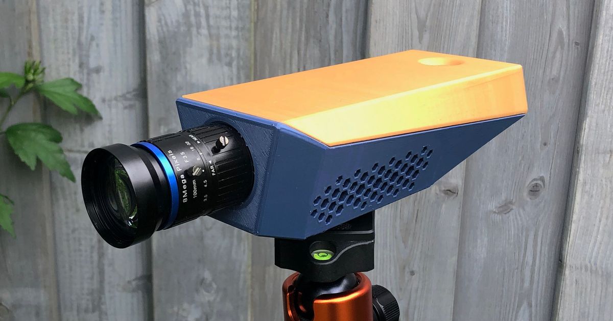 Bird Watching Case for Raspberry Pi HQ Camera by gimpelginster ...