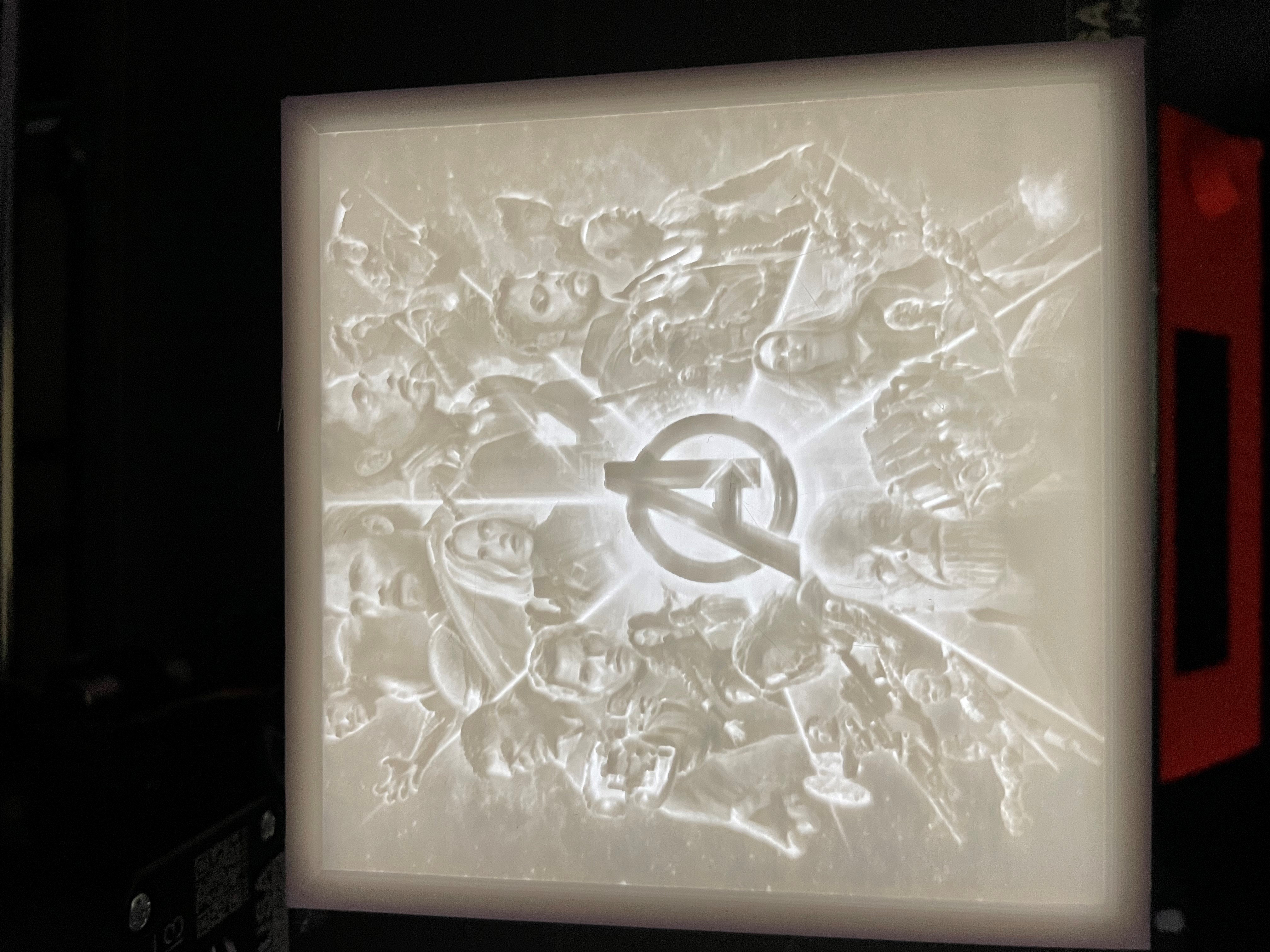 Marvel Avengers Lithophane box by Steven | Download free STL model ...