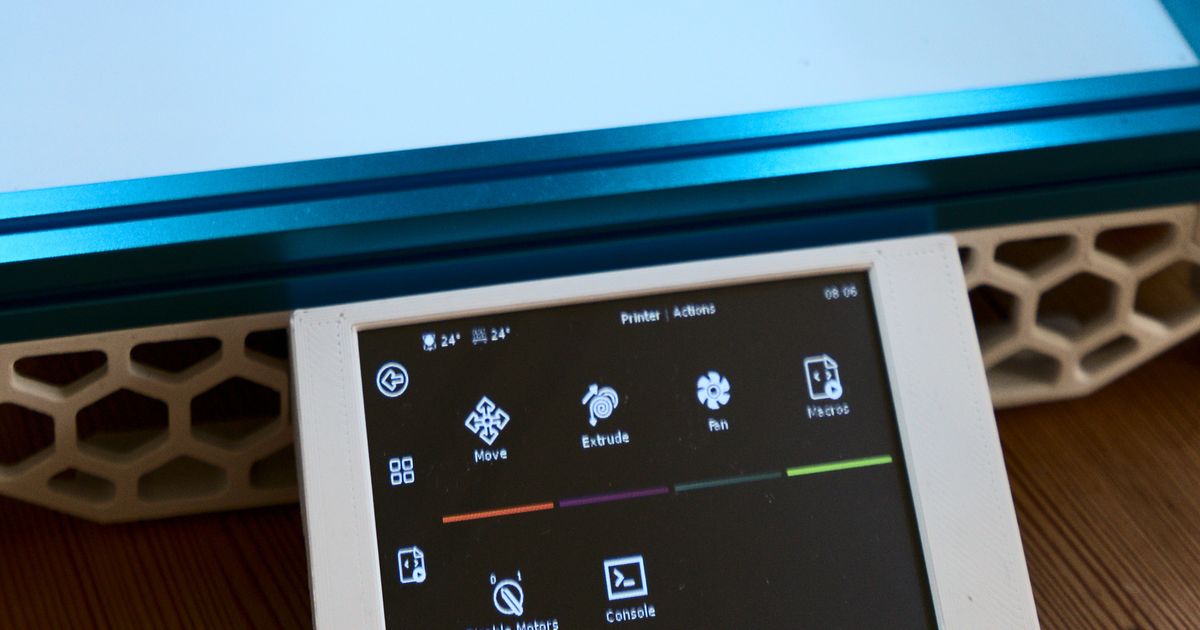 Voron V0 3.5" RPi Touch screen mount by Hendrik Tafel | Download free ...