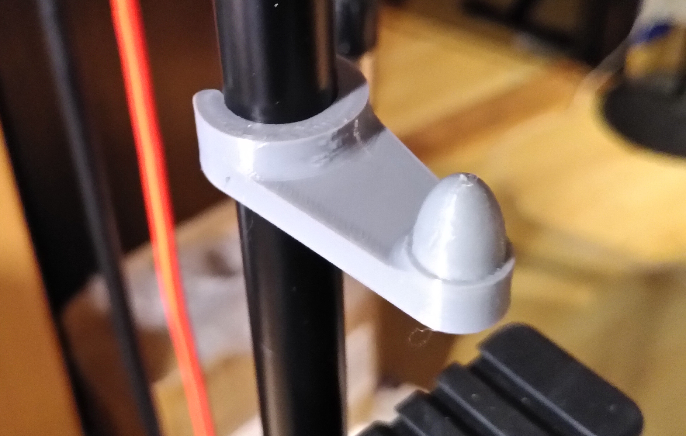 Mic stand cable hook for 15mm stand by peralmered | Download free STL ...