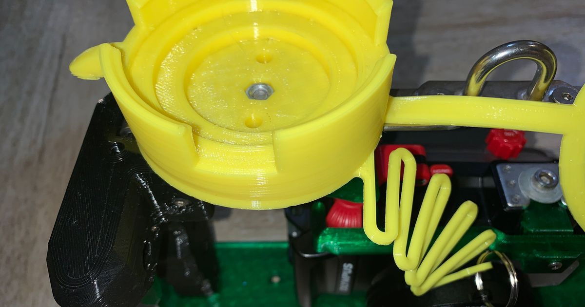 Wide Angle Lens Holder for diving by Steadirob | Download free STL ...