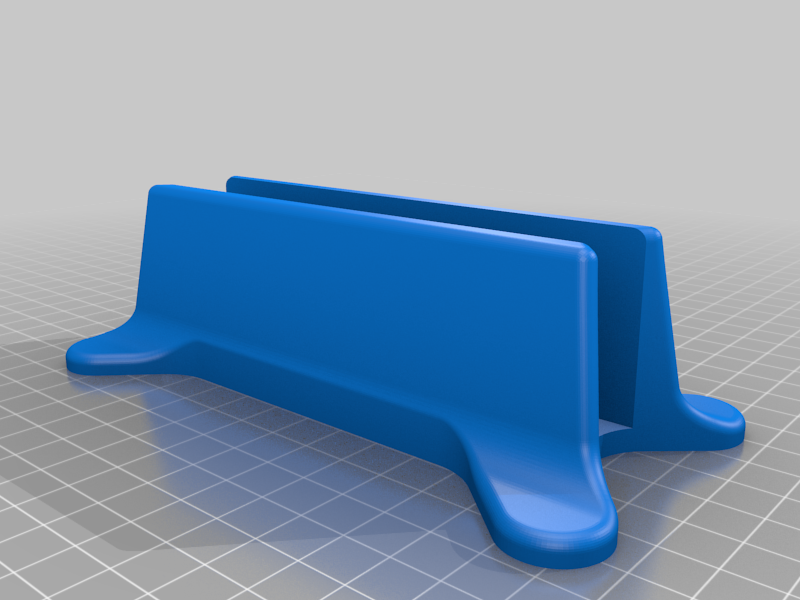 Vertical Laptop Stand (19mm slot) by Relaxed Maker | Download free STL ...