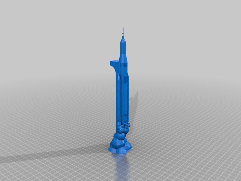 Fancy SLS rocket GPU stand by Filip Ryba | Download free STL model ...