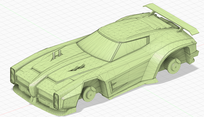 Simplified Dominus Rocket League by Filip Ryba | Download free STL ...