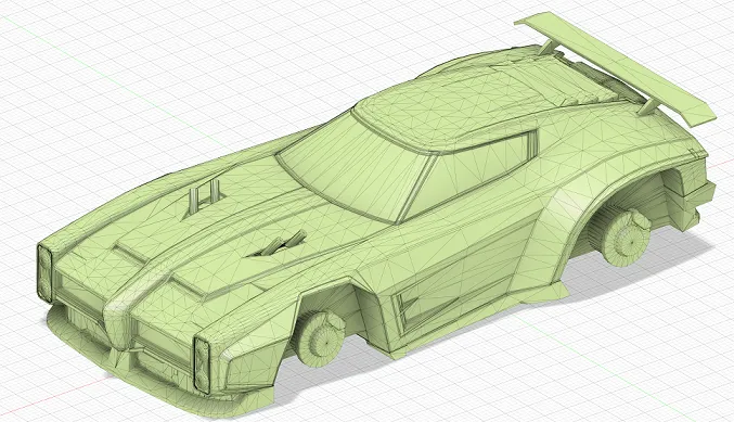 Simplified Dominus Rocket League by Filip Ryba | Download free STL ...