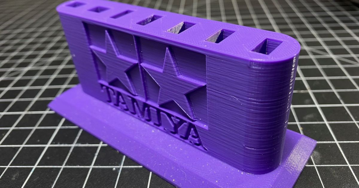 Tamiya Tweezers Holder by Ricardocab | Download free STL model ...