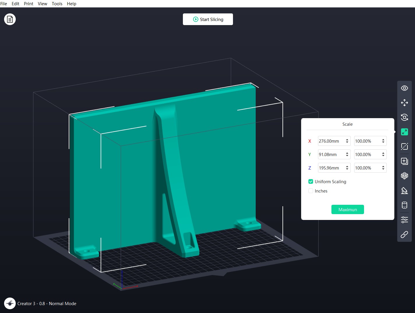 Flat Wall 3D Printable Shelf by Docko | Download free STL model ...