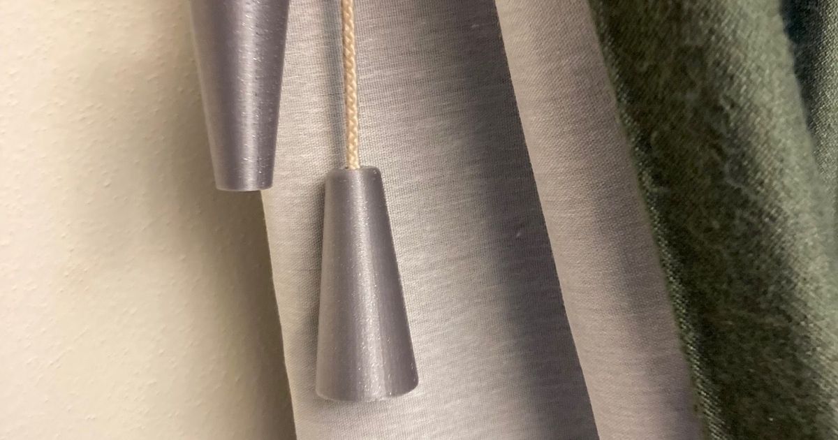 Drapery Pulls by Brent Wood | Download free STL model | Printables.com