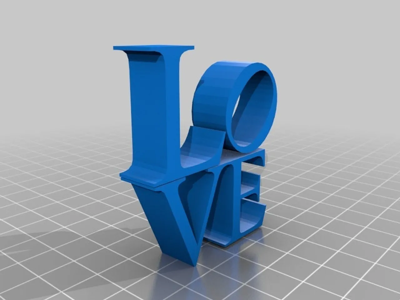 LOVE ( Letters ) Wall ART by Jace1969 | Download free STL model ...