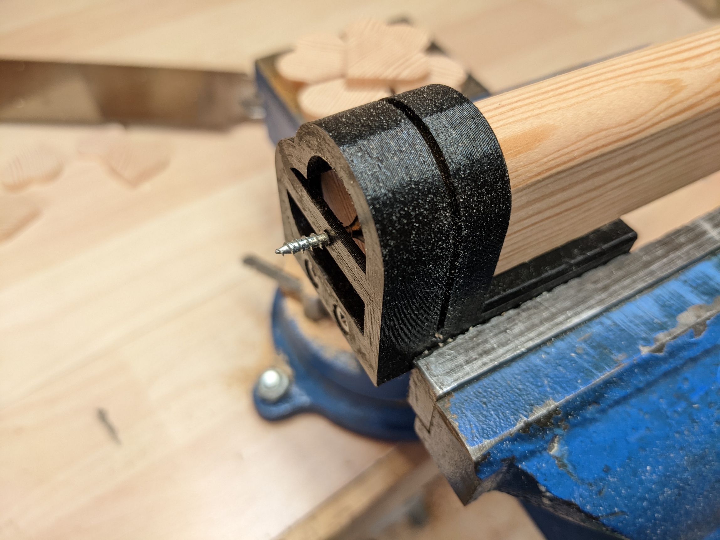 Sawing guide for "Heart wood profile" by HolzerMax | Download free STL ...