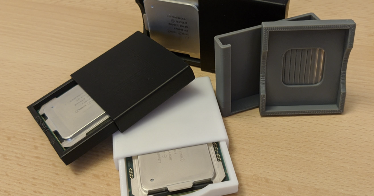 Intel LGA 2011-3 CPU / Processor Box par FlyingT | Téléchargez ...