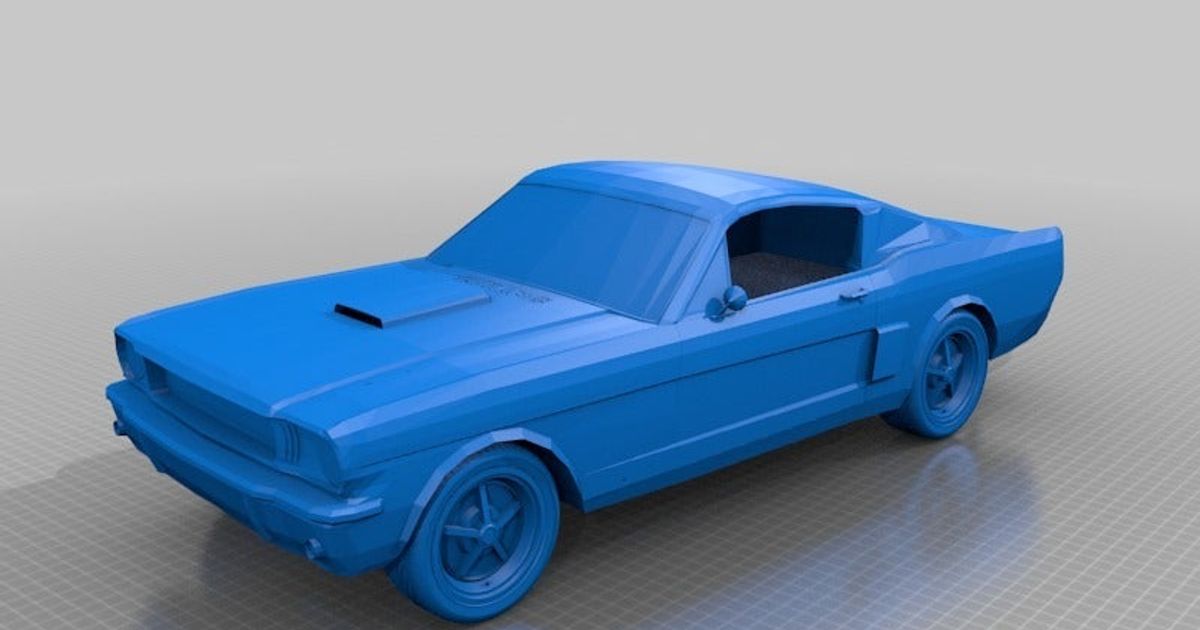1966 Shelby GT350 by Jace1969 | Download free STL model | Printables.com