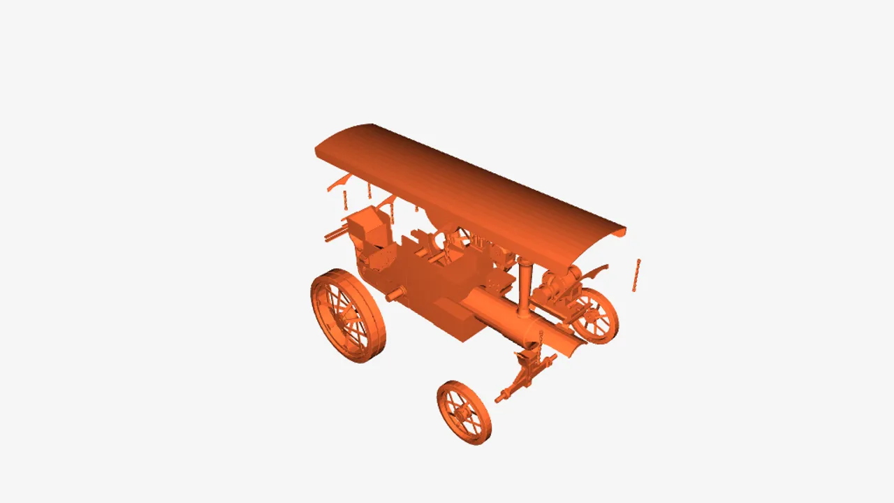 ExMayer Traction Engine by Jace1969 | Download free STL model ...