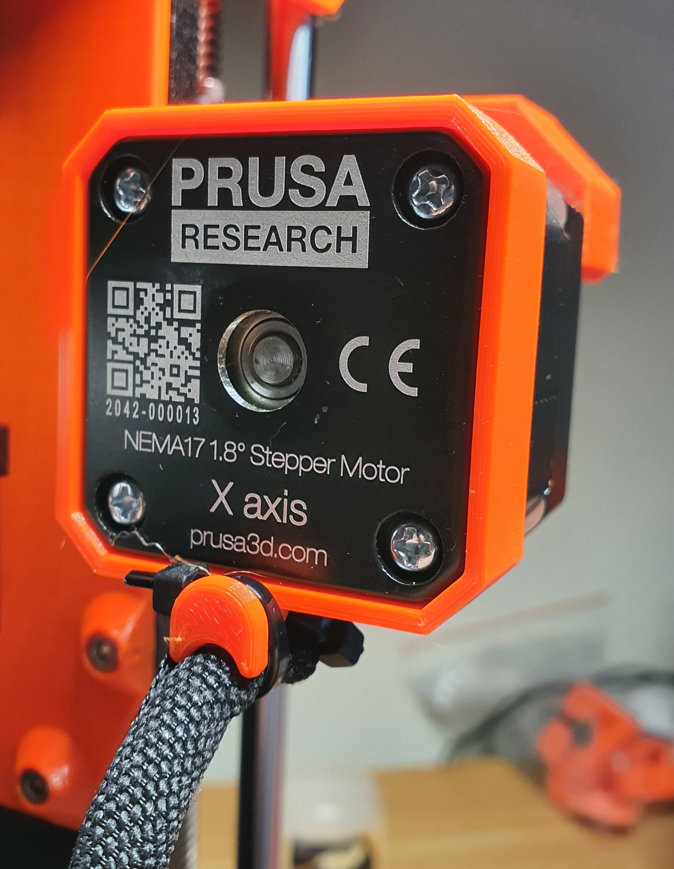 Prusa MK3 X-Motor Cable strain Relief by GreenParrot | Download free ...